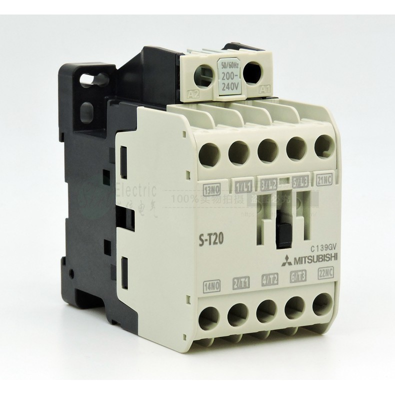 三菱電機 S-T20 AC200V 電磁接触器 非可逆式電磁接触器 【美品】