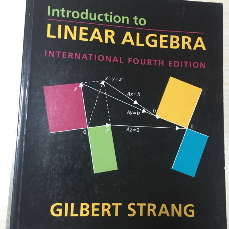 【線性代數】introduction to linear algebra Gilbert Strang | 蝦皮購物