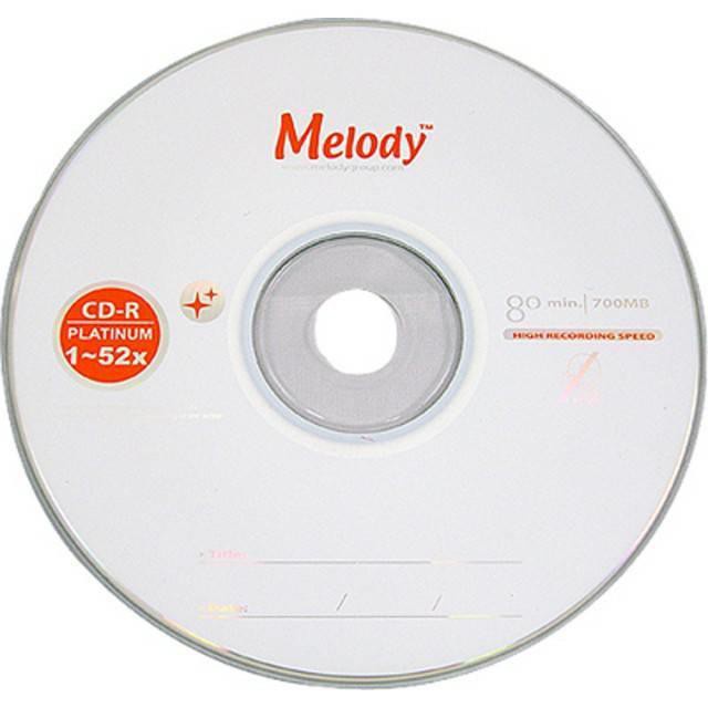 Melody 52X 700MB CD-R CD片 光碟片 空白片 燒錄片 50片裝 DVD+RW 4.7G 10片裝 | 蝦皮購物