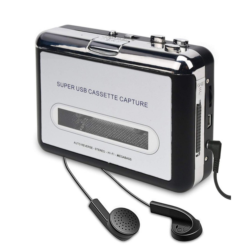 Super USB Cassette Capture 卡帶轉換器 多功能卡式錄音帶卡帶播放器 HACKEN07 | 蝦皮購物