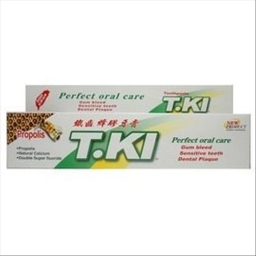 T.KI 鐵齒蜂膠牙膏 144G/條 每條加贈1條20G蜂膠牙膏★愛康介護★ | 蝦皮購物