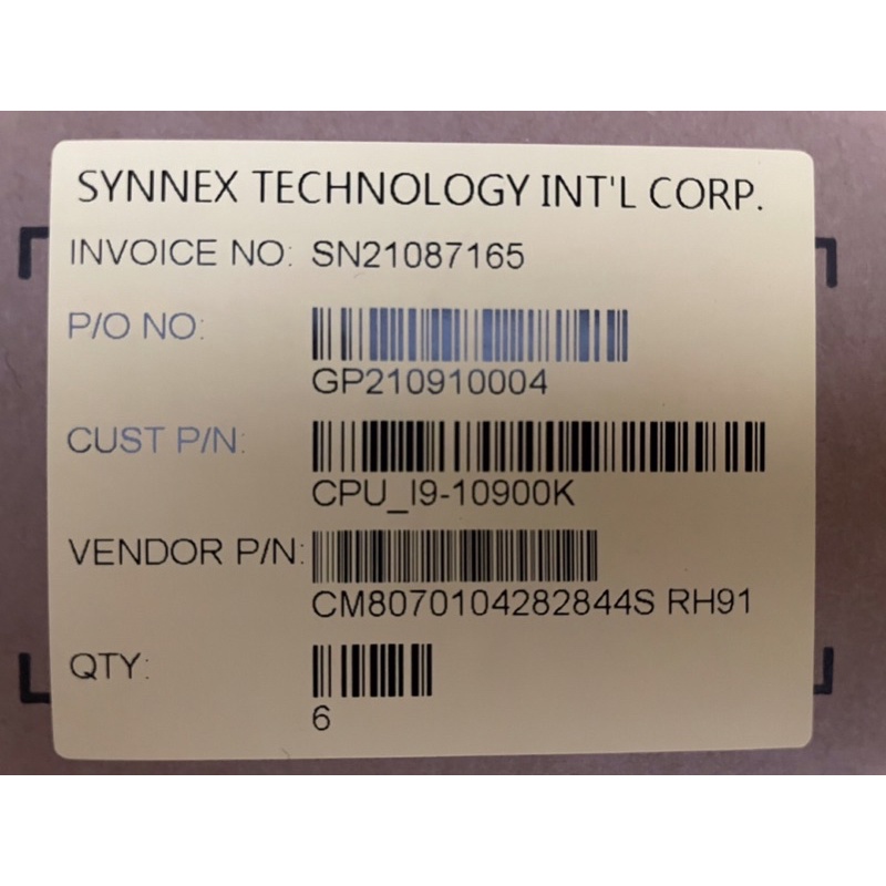 I9-10900K的價格推薦 - 2022年4月| 比價比個夠BigGo