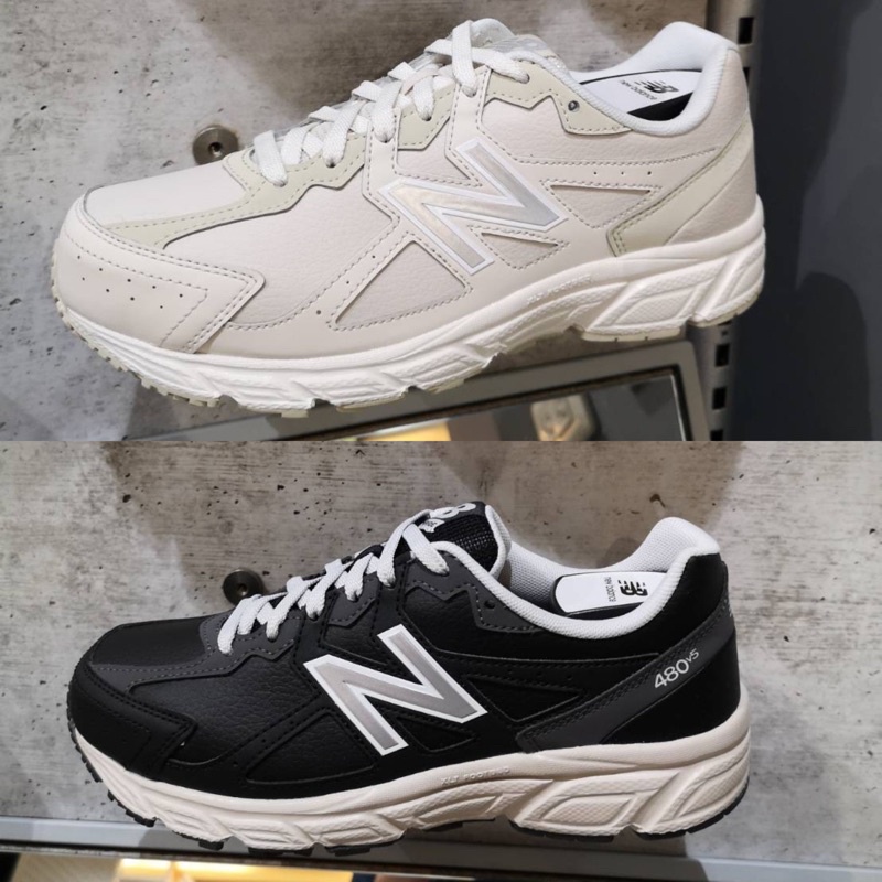 【R-MAN】NB 480 V5 黑 米色 New Balance 480 穿搭 W480SM5 W480BM5 韓系 | 蝦皮購物