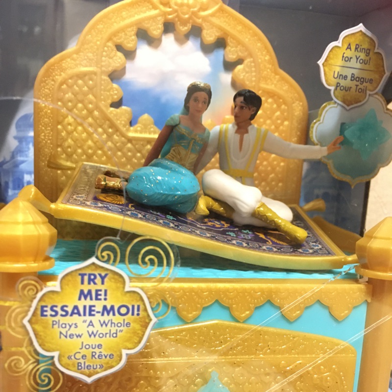 Jakks Disney Aladdin Jewelry Box 阿拉丁珠寶盒 全新 | 蝦皮購物