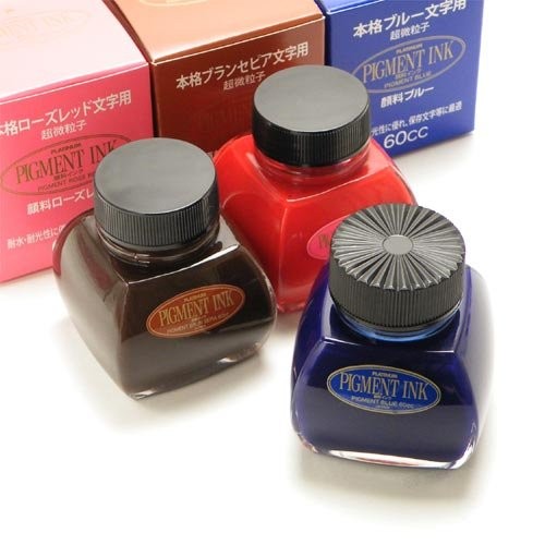 【iPen】日本白金牌 PLATINUM 超微粒鋼筆用黑鉛防水墨水 (INKC-1500 / INKG-1500) | 蝦皮購物