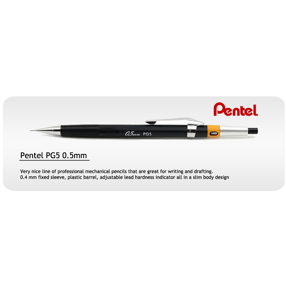 【醬包媽】日本原裝 飛龍 Pentel PG5-AD 製圖自動鉛筆 (0.5mm) | 蝦皮購物