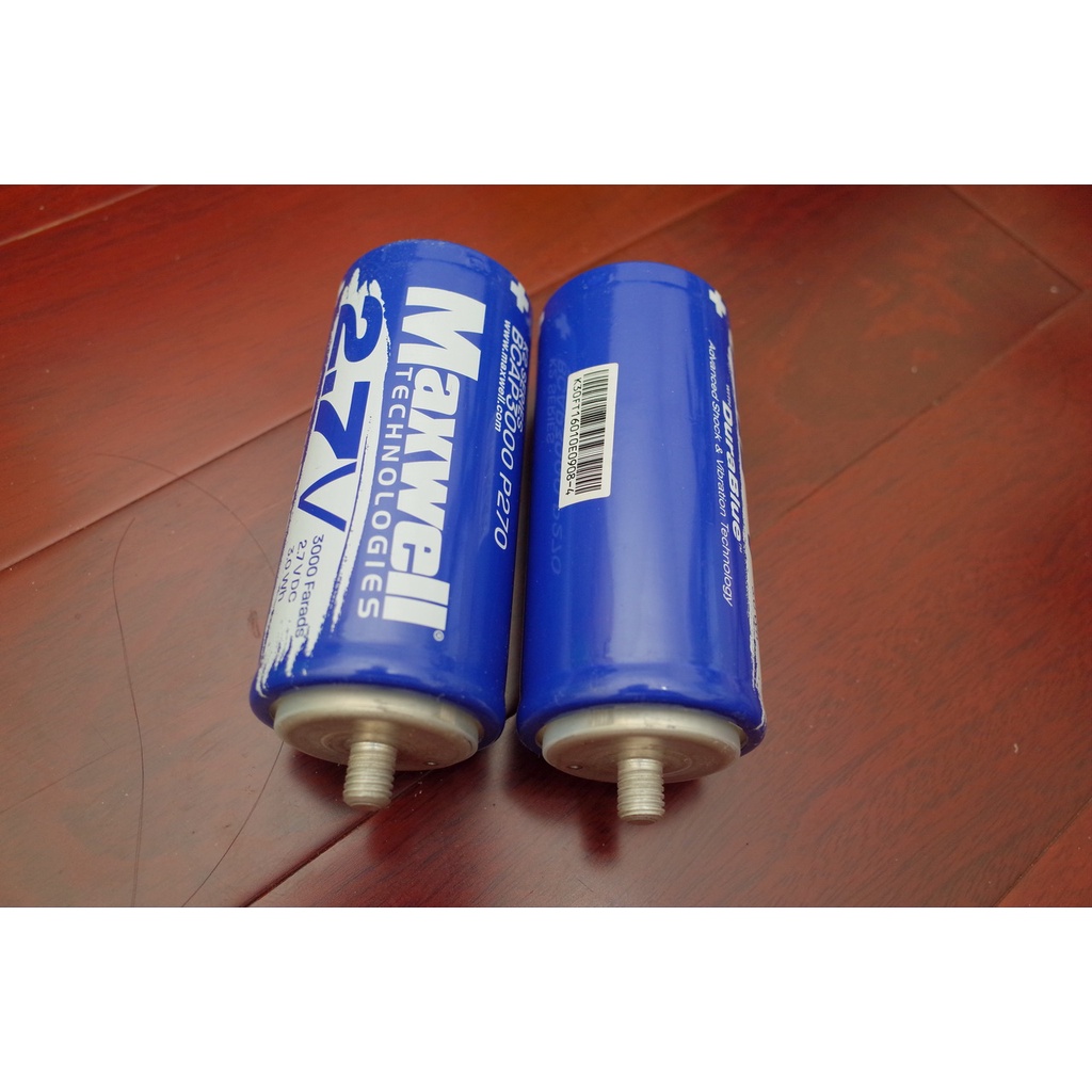 Maxwell BCAP3000 P270 3000F 2.7V 超級電容 法拉電容 | 蝦皮購物