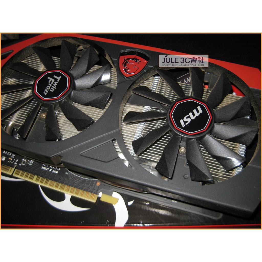 JULE 3C會社-微星MSI N750 Ti Gaming 2GD5/OC GTX750Ti/超頻/電競 顯示卡 | 蝦皮購物