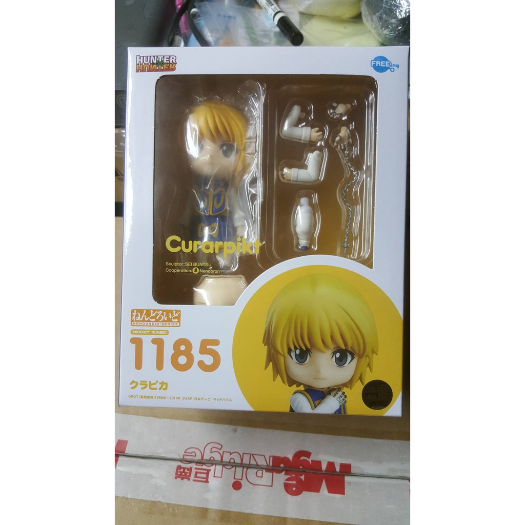 全新現貨 代理版 GSC Q版 黏土人 1185 獵人 酷拉皮卡 窟盧塔族 PVC可動完成品 | 蝦皮購物