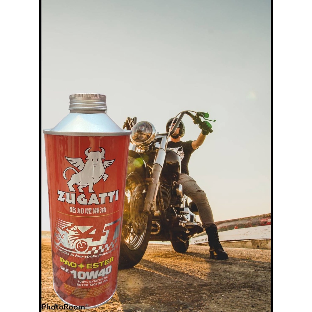 ZUGATTI RS 10W40 10w40 4T MA 路加堤 全合成 機油 drg force smax 雷霆 | 蝦皮購物