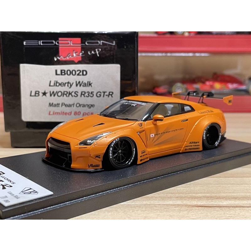1/43 MakeUp LB002D MU Liberty Walk LB Works Nissan R35 GTR | 蝦皮購物