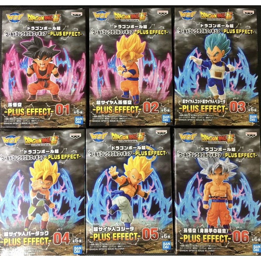 七龍珠 WCF PLUS EFFECT 全6種 | 蝦皮購物