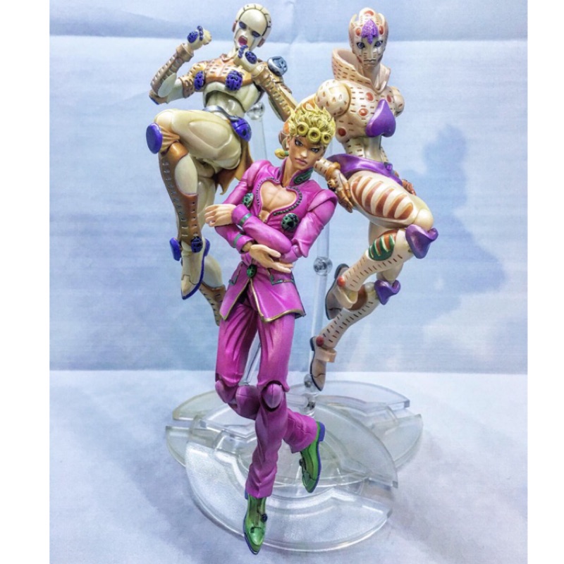 Uper Toys》全新 日版 Jojo的奇妙冒險 Jojo 喬魯諾 替身 黃金體驗 黃金之風 鎮魂曲 超像可動 蝦皮購物