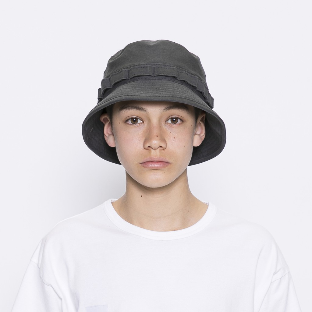 33％割引ブラック系【60％OFF】 JUNGLE 02 HAT COTTON バケットハット ハット 帽子ブラック系-OTA.ON ...