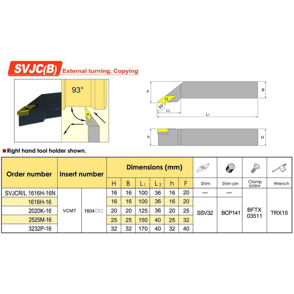 外徑車刀架 外徑車刀 外徑刀架 SVJC/SVJB 價格請來電或留言洽詢 | 蝦皮購物