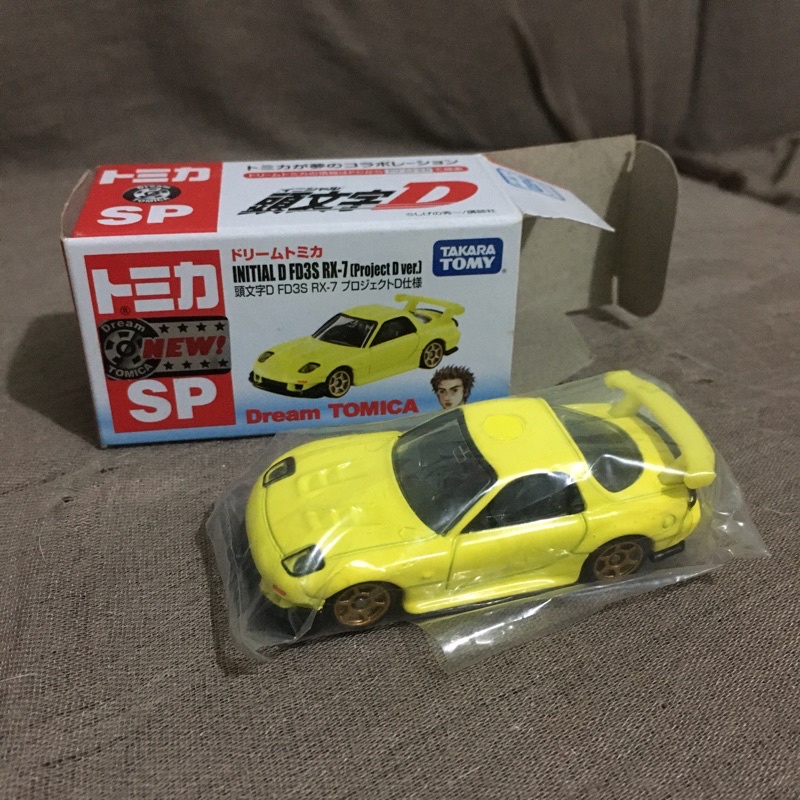 [現貨]TOMICA DREAM SP INITIAL D FD3S RX-7 頭文字D 新車貼 高橋啟介 | 蝦皮購物