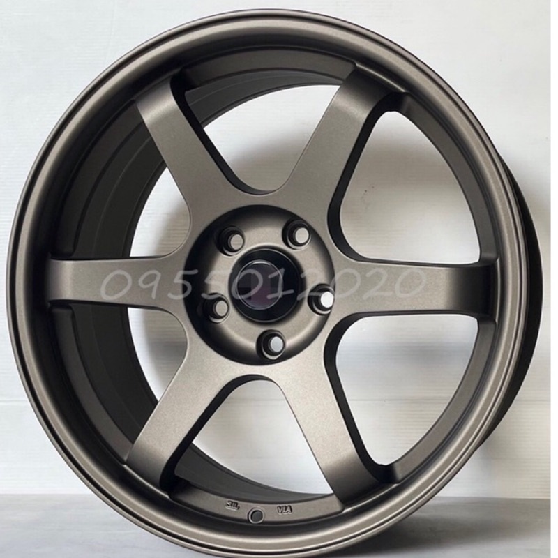 全新類RAYS TE37式樣5孔100 /5孔108 18吋鋁圈Altis.Sport.Wish.森林人.Focus | 蝦皮購物