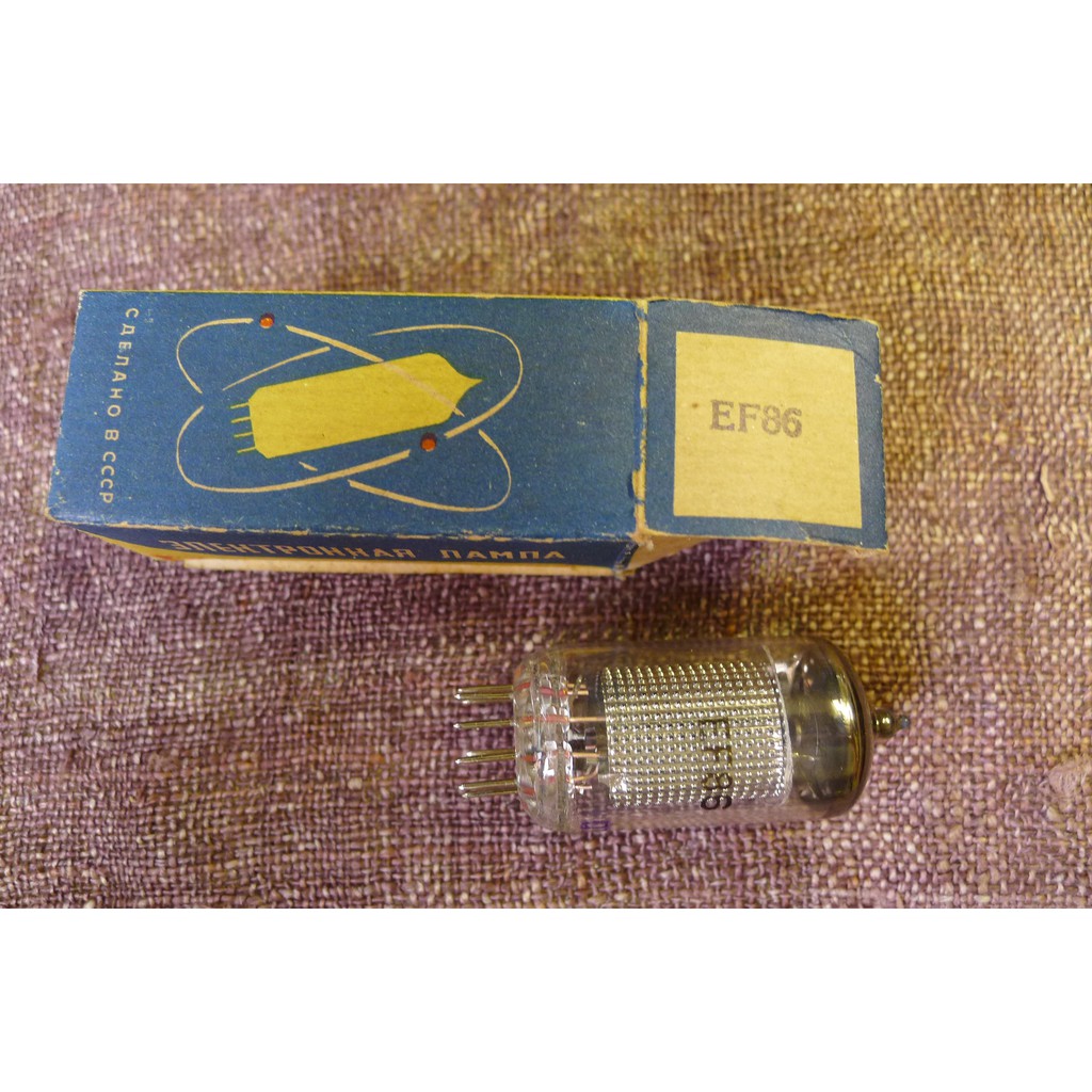 早期 SOVTEK EF86/6267 印字EF86 非 6Ж23П 印字 | 蝦皮購物