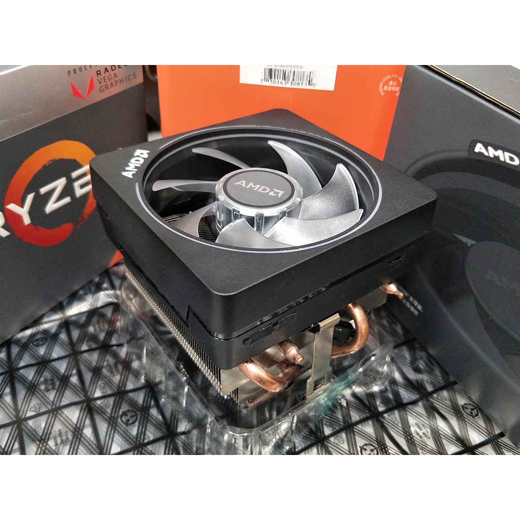 Amd wraith prism 光環 rgb led 原裝風扇散熱器 r7 2700x 原廠風扇 幽靈風扇 | BeeCost