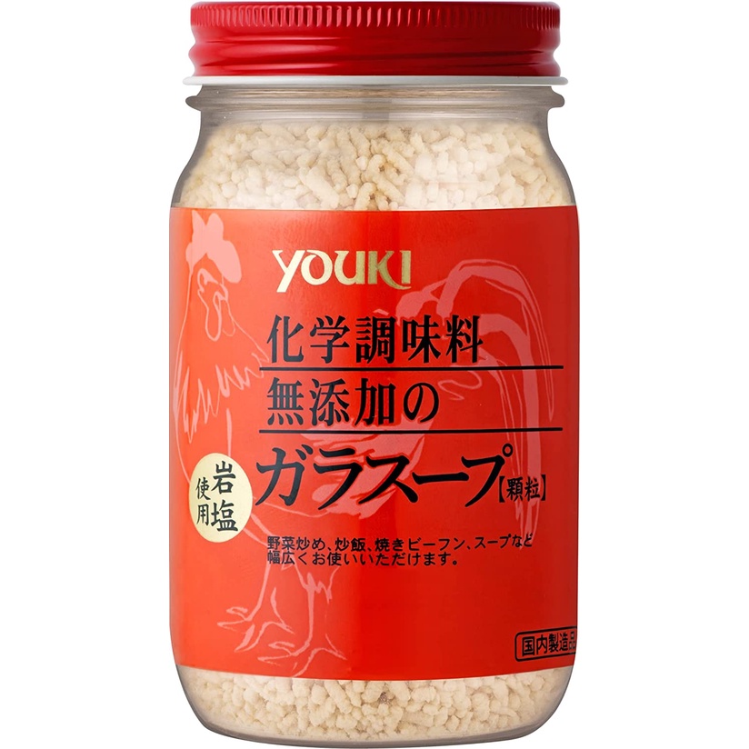 日本製 Youki 濃縮高湯粒 無化學調味顆粒高湯 130g 高湯 燉煮 炒菜 煮湯 雞湯 岩鹽 鮮味 | 蝦皮購物