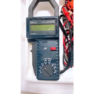 ITT Instruments MX 1200S Digital Clamp-On Multimeter MX1200S | 蝦皮購物