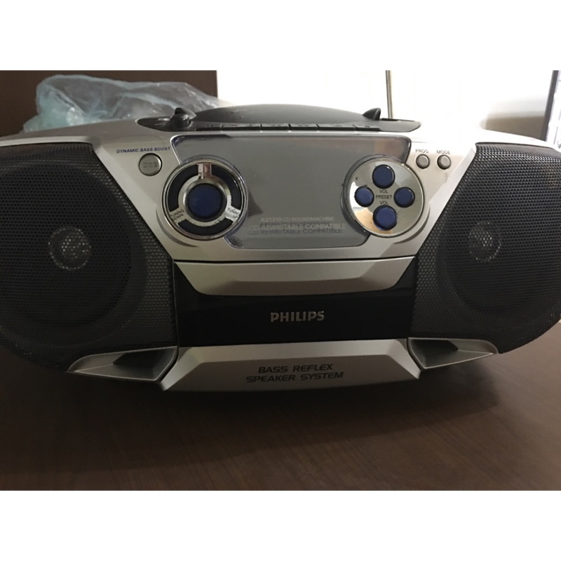 飛利浦CD Soundmachine AZ1310與動態低音增強 | 蝦皮購物