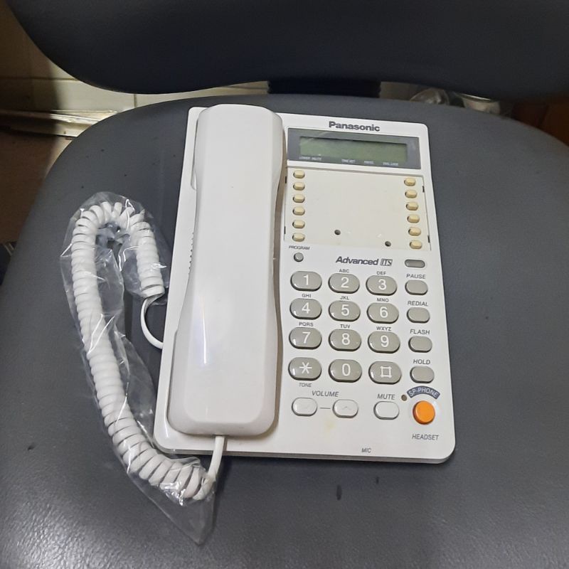 二手 panasonic 國際牌 KX-T2375 來電顯示 免持聽筒對講 有線電話機可接耳機 | 蝦皮購物