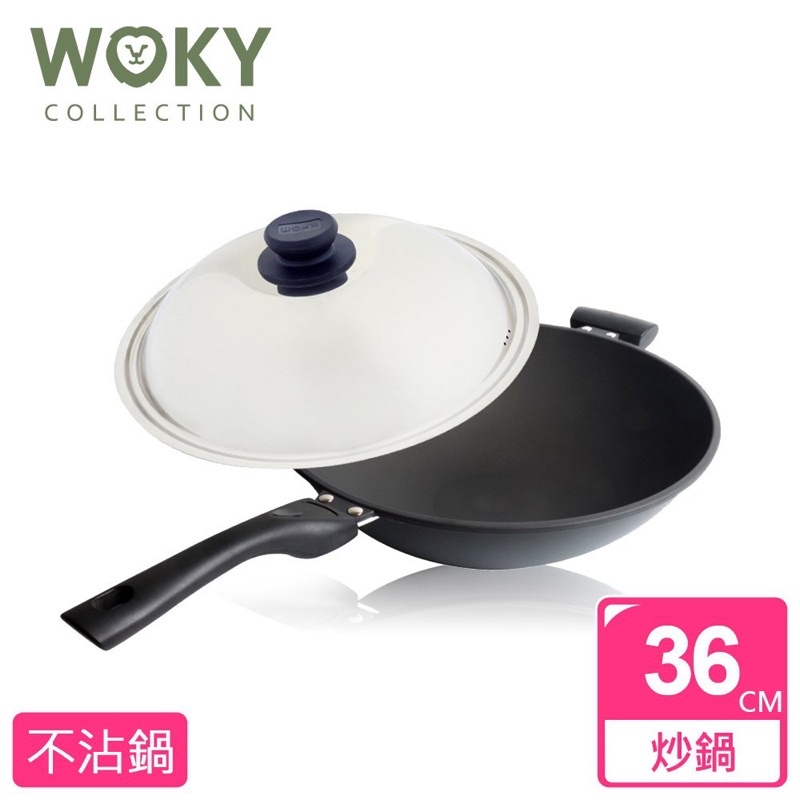 WOKY沃廚 極岩36CM炒鍋(健康無塗層)的價格推薦 - 2025年1月| 比價比個夠BigGo