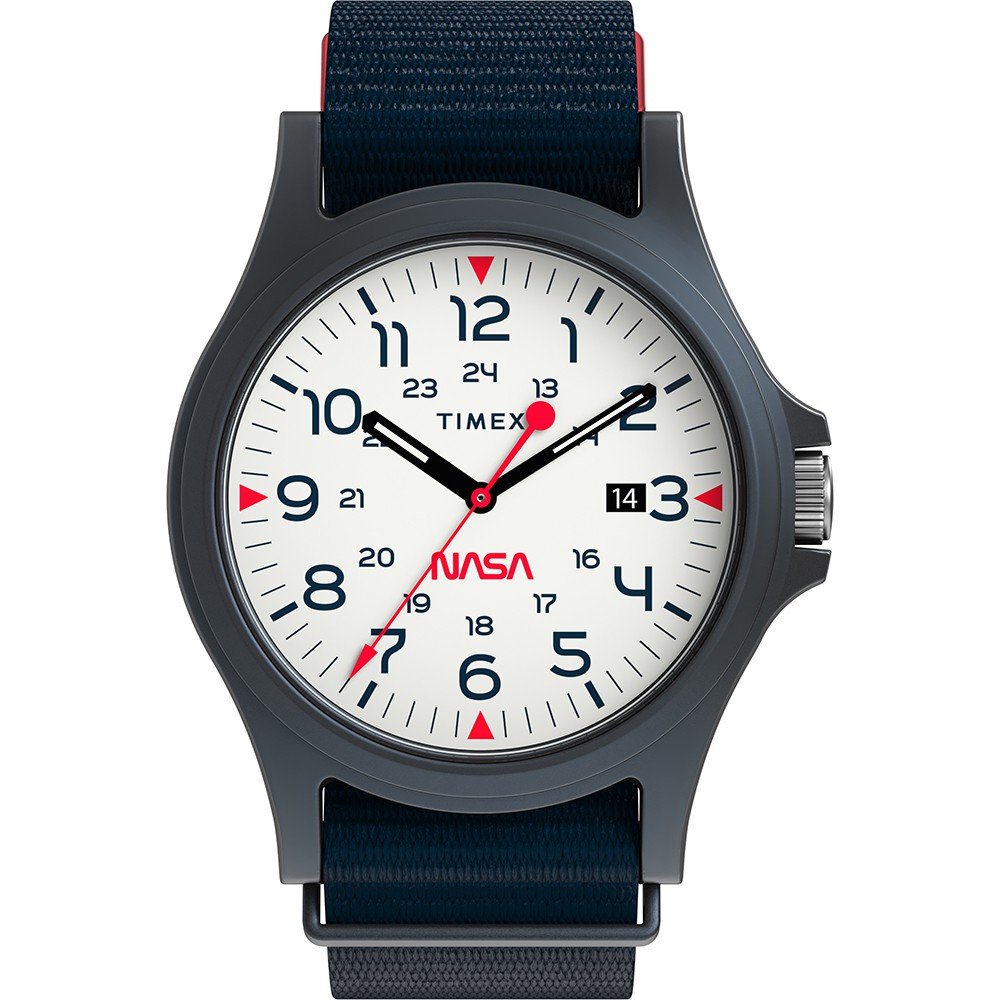 TIMEX 天美時 Acadia x NASA 聯名手錶 白 TXTW2T92700 - Goodfind找推薦、比價格