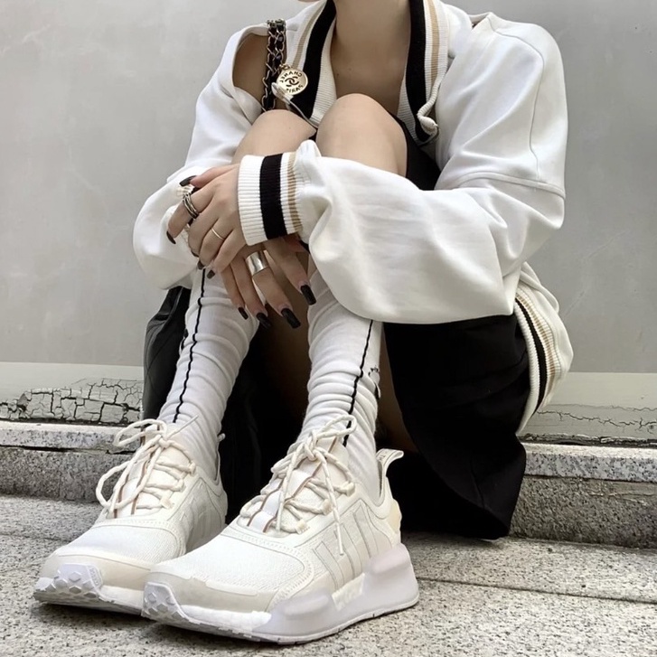 【R-MAN】ADIDAS NMD V3 Black Pink 著用款 女款 休閒鞋 慢跑鞋 米白色 GY6818 | 蝦皮購物