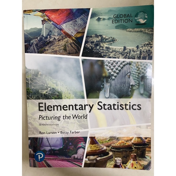 Elementary Statistics Picturing The World 7e | 蝦皮購物