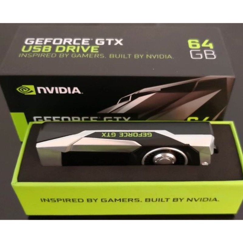 NVIDIA GeForce GTX USB DRIVE 64GB USB 隨身碟 | 蝦皮購物