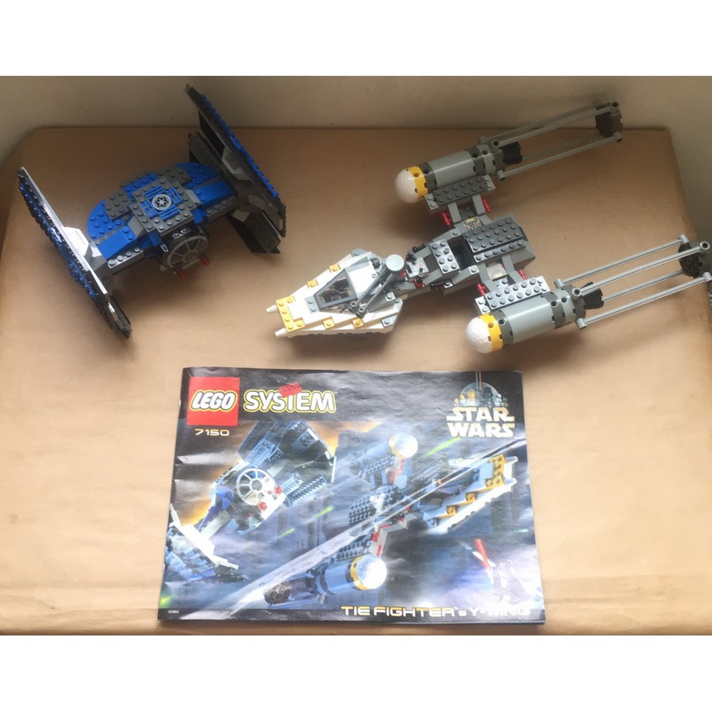 樂高 Lego Star Wars 7150 鈦戰機與Y翼戰機(星際大戰/TIE fighter/Y-WING) | 蝦皮購物