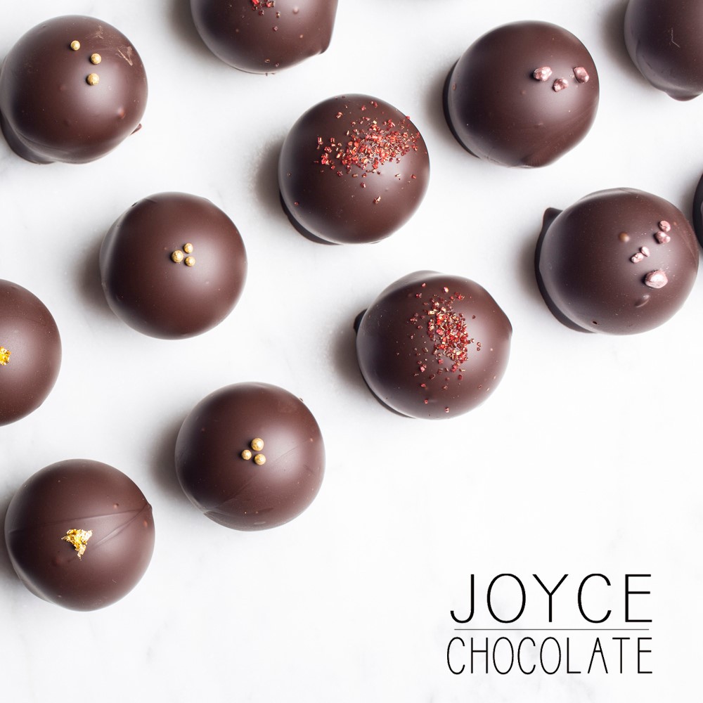 Joyce Chocolate 爆漿松露巧克力禮盒 (9顆/盒) | 蝦皮購物