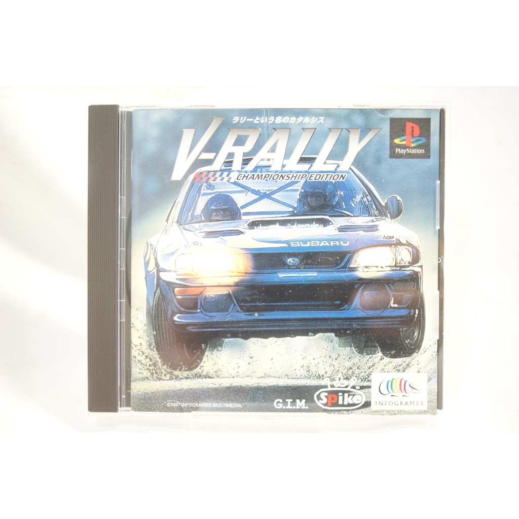 [耀西]二手 純日版 SONY PS PS1 V-RALLY 拉利賽車 含稅附發票 | 蝦皮購物