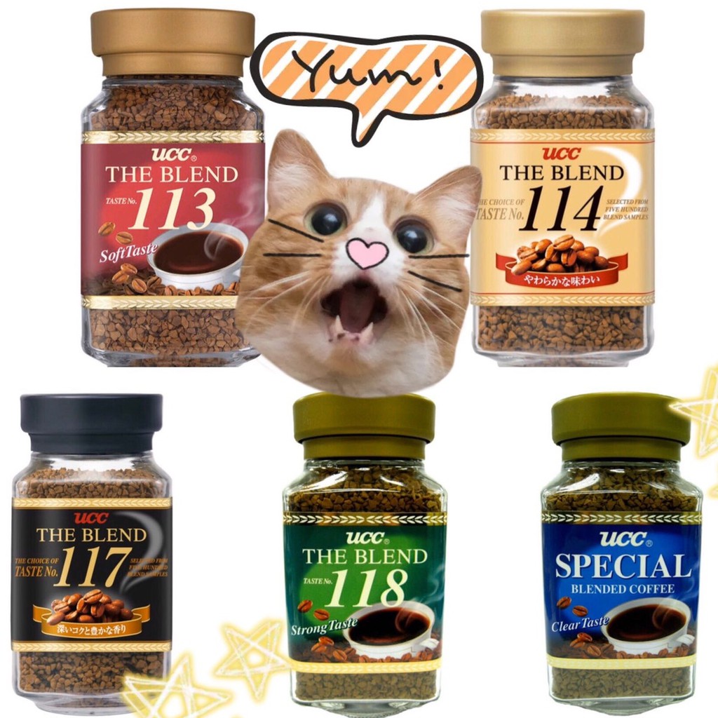 現貨供應 日本 UCC 經典 The Blend 114/117/113/118/666 即溶咖啡 90g/100g | 蝦皮購物