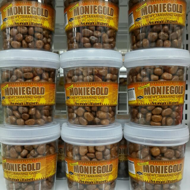 MONIEGOLD CHEWY TAMARIND CANDY 酸子糖 150g 泰國 糖果 羅望子糖 酸子軟糖 微辣 | 蝦皮購物