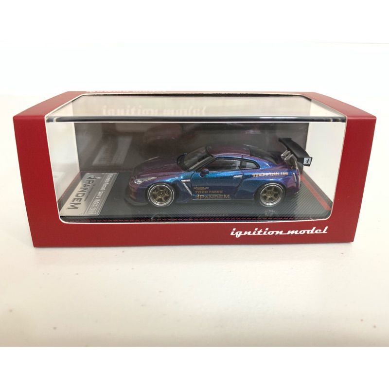 1/64 ignition model Nissan GTR R35 變色龍 IG Tarmac | 蝦皮購物