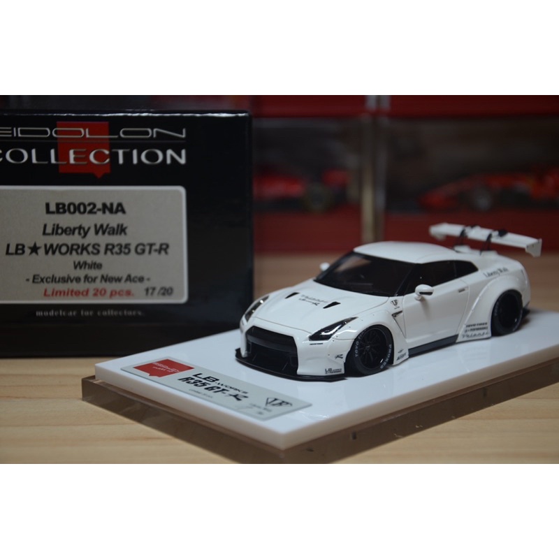 1/43 MakeUp LB002NA MU Liberty Walk LB Works Nissan R35 GTR | 蝦皮購物