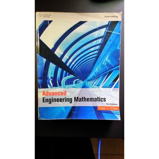 ＜工程數學＞ Advanced Engineering Mathematics 7 版 Peter V O'Neil | 蝦皮購物