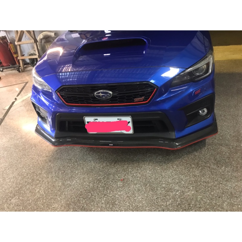 DK RACING 2018+WRX STI 卡夢前下擾流/前下巴C STYLE外型霸氣質感優異另可訂製其他顏色烤漆款 | 蝦皮購物