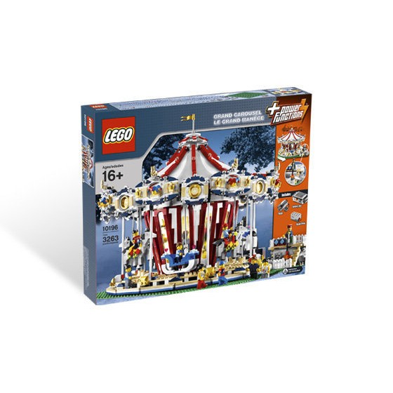 【積木樂園】樂高 LEGO 10196 Grand Carousel 旋轉木馬 | 蝦皮購物