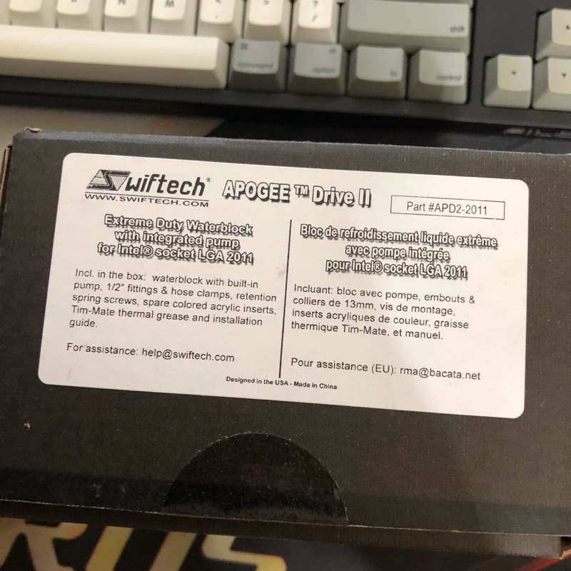 swiftech apogee drive II 水冷頭 + pump | 蝦皮購物