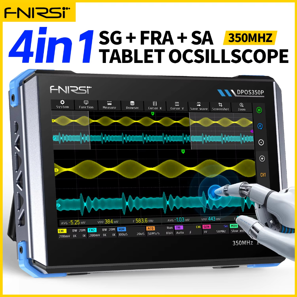 FNIRSI DPOS350P 4-IN-1 350MHz的價格推薦 - 2025年8月 | 比價比個夠BigGo