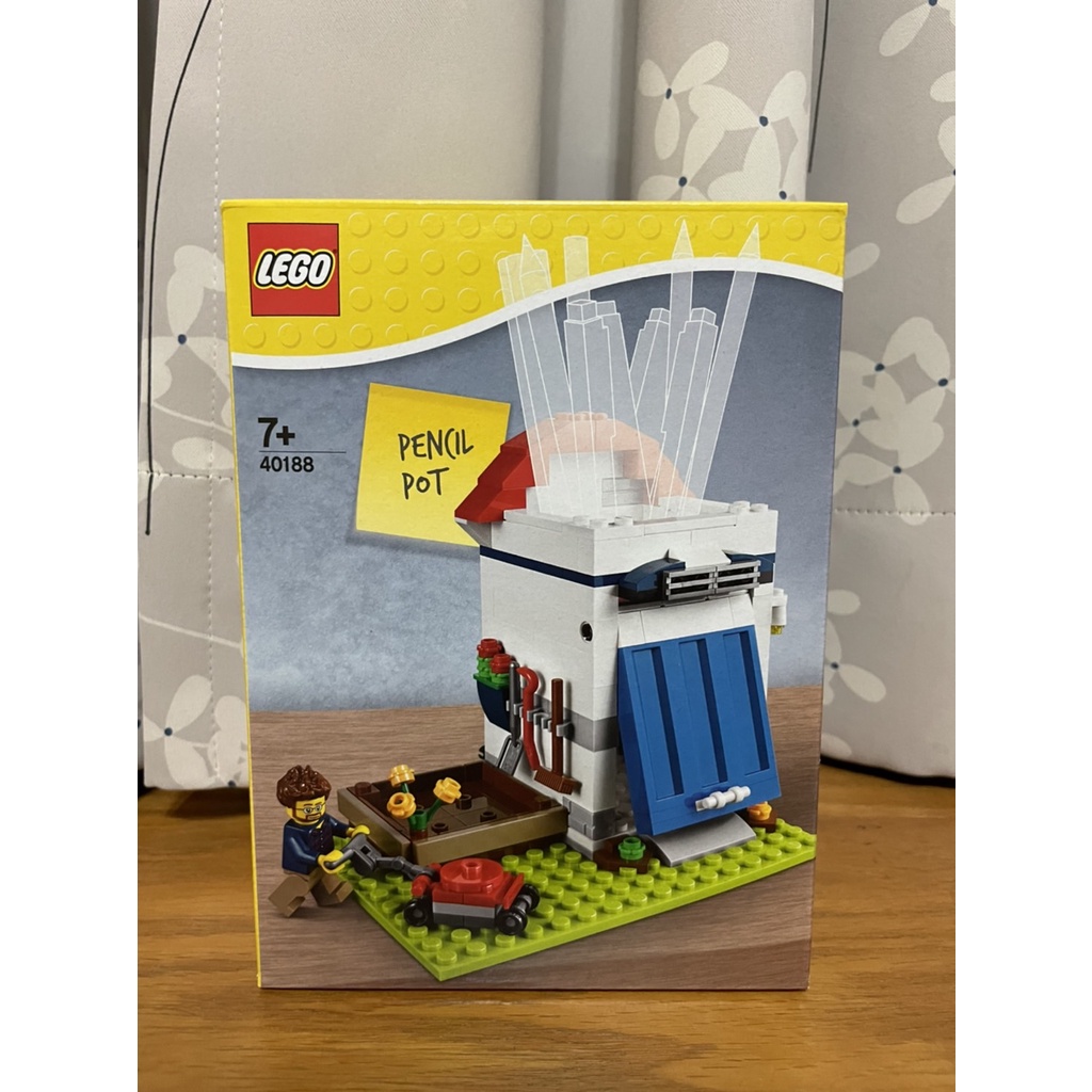 【椅比呀呀|高屏市區可面交】LEGO 樂高 40188 筆筒 Pencil Pot 絕版 | 蝦皮購物