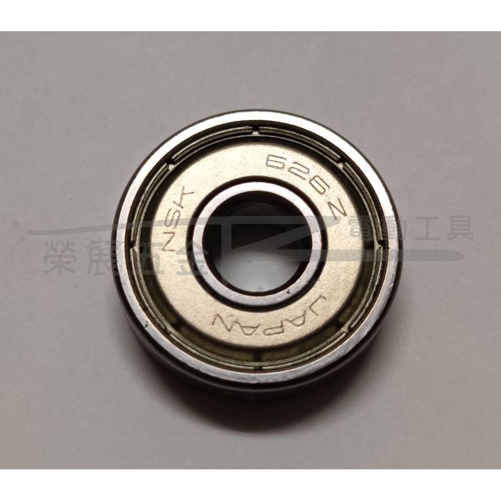 【榮展五金】6*19*6mm NSK 626Z 培林 bearing 小徑滾珠軸承 雙面鐵蓋軸承 鐵蓋軸承 微型軸承培林 | 蝦皮購物