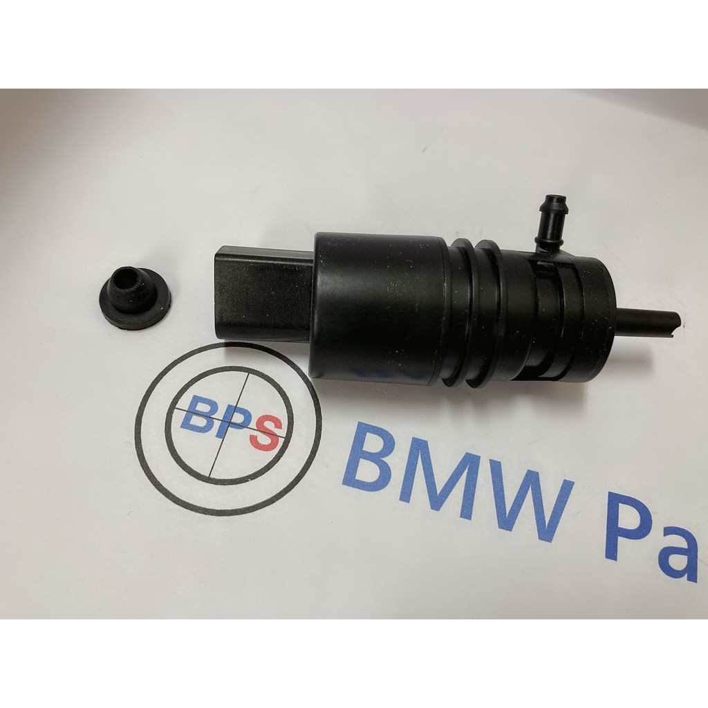 (BPS) BMW E36 E38 E39 E46 E60 雨刷噴水馬達 雨刷水 噴水 *附橡皮* (扁pin) | 蝦皮購物