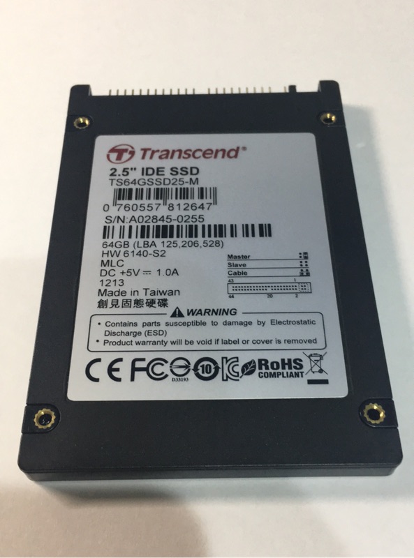 創見 64G IDE 2.5吋 SSD固態硬碟 | 蝦皮購物