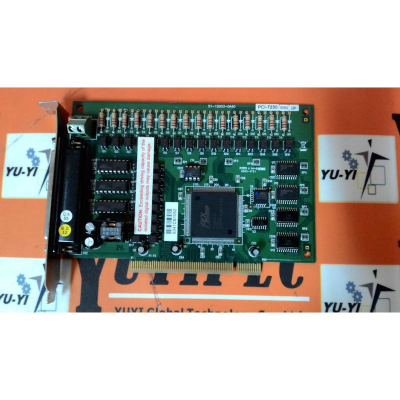 ADLINK Technology PCI-7230 ≪16CH絶縁DI & 16CH絶縁DOカード≫ 期間限定でセール ダークブラウン 茶色 ...