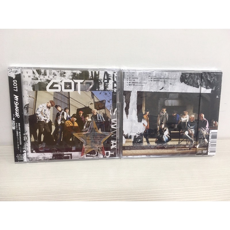全新現貨(未拆) GOT7 - MY SWAGGER (日文專輯) | 蝦皮購物